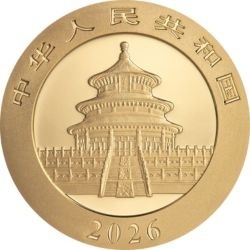 30g Chinese Panda Gold Coin 2026 | GoldInvest24